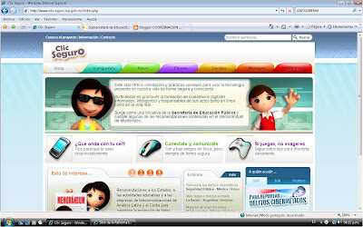 TE CUENTO UN CUENTO: VISITA CLIC SEGURO DE LA SEP DEL PROGRAMA "ESCUELA ...