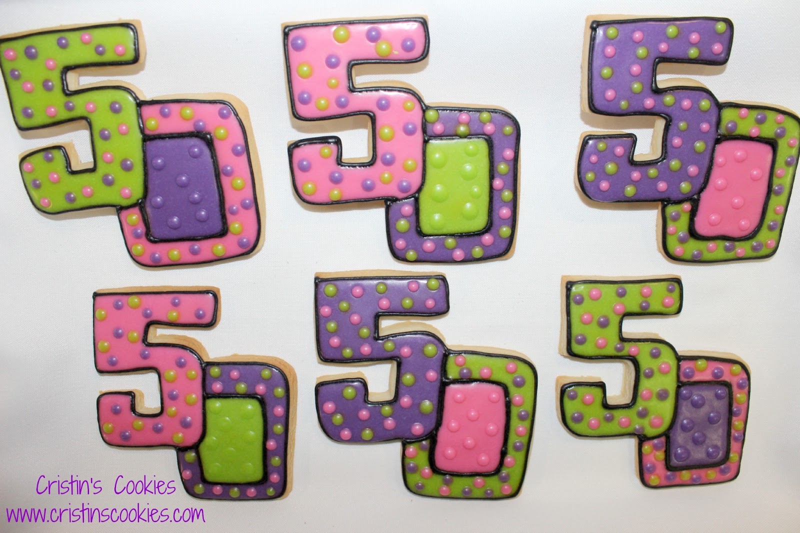 Cristin's Cookies: Number 50 Cookies and a New Cookie Cutter