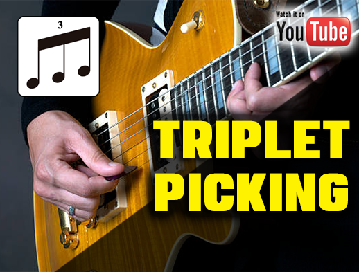 The Secret to Smooth Solos (TRIPLET PICKING) | Creative Guitar Studio