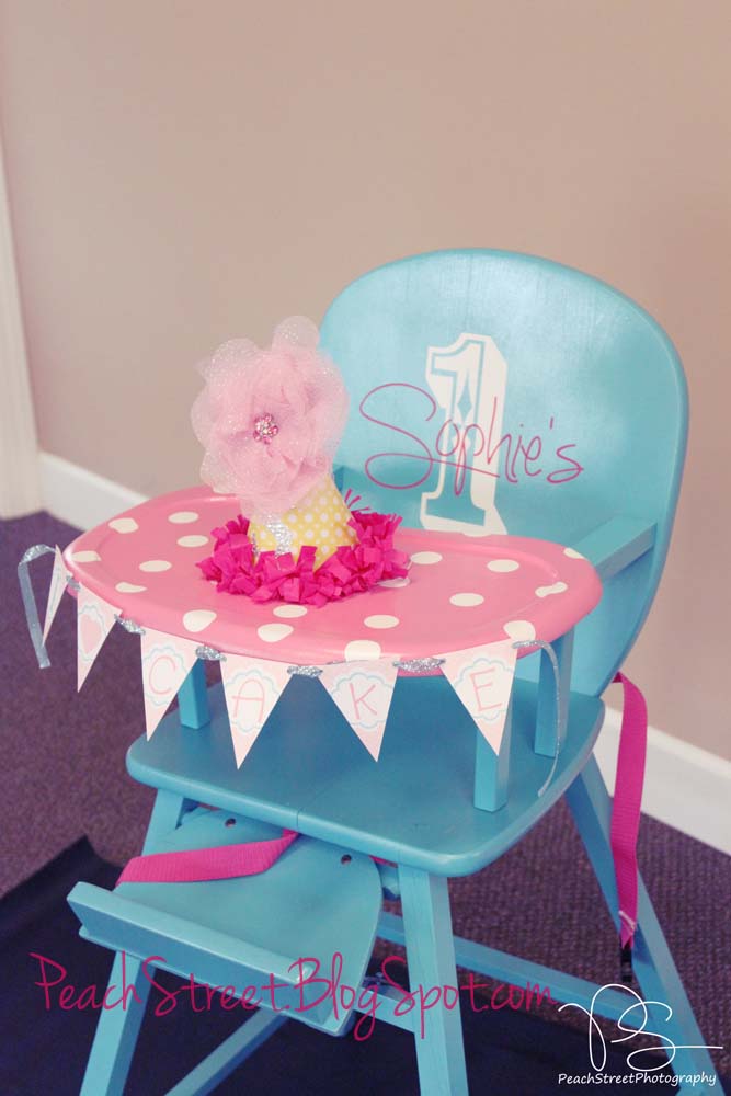 A Truly 'High' Chair ~ Fit for a Birthday Girl - Southern Revivals