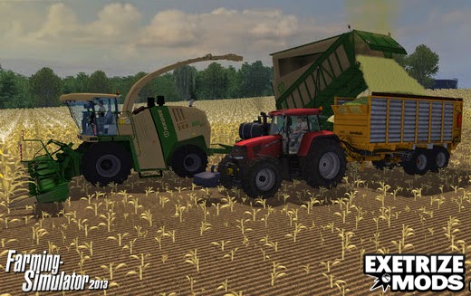 FS13 - Colheitadeira Krone BigX 1100 - EXT Mods