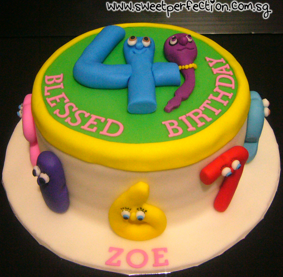 Sweet Perfection Cakes Gallery: Code NJ 01 - NumberJacks & Zoe Blessed ...