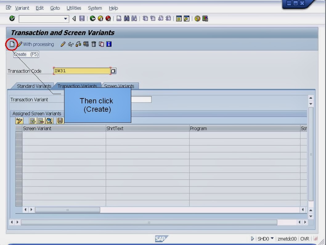 青蛙SAP分享 Froggy's SAP sharing: Tech10 Create Transaction Variant for IW31