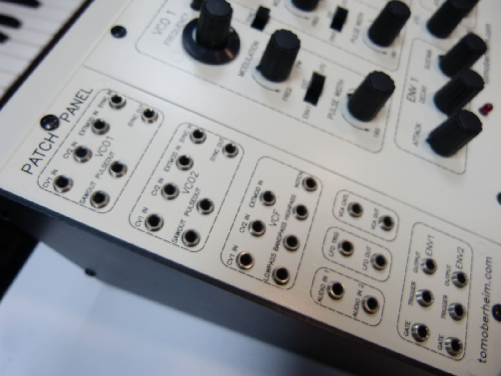 MATRIXSYNTH: Marion Systems Tom Oberheim SEM patch panel SN 0823