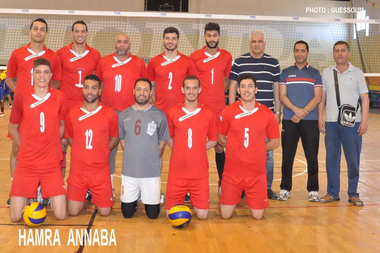 GUESSOUM VB: HAMRA ANNABA - Tournoi La salle omnisports Mohamed Handjer ...