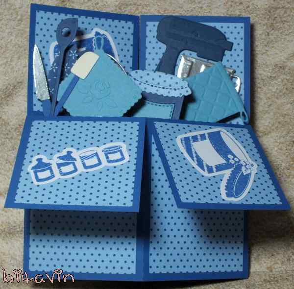 bitavin's Bastel-Blog: Pop Up Box Card