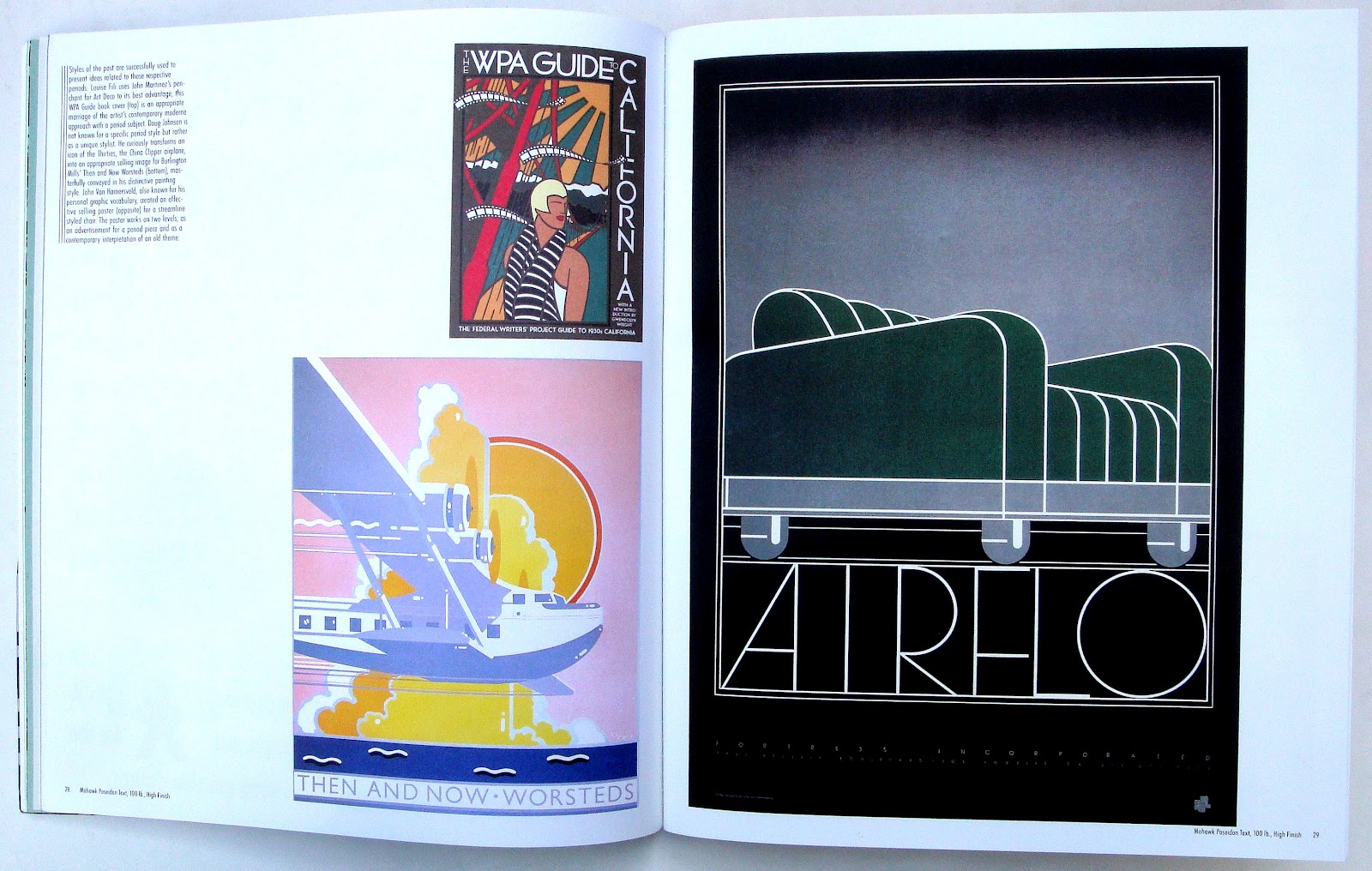 Past Print: Design & Style: 2 / Streamline / Mohawk Papers / 1987