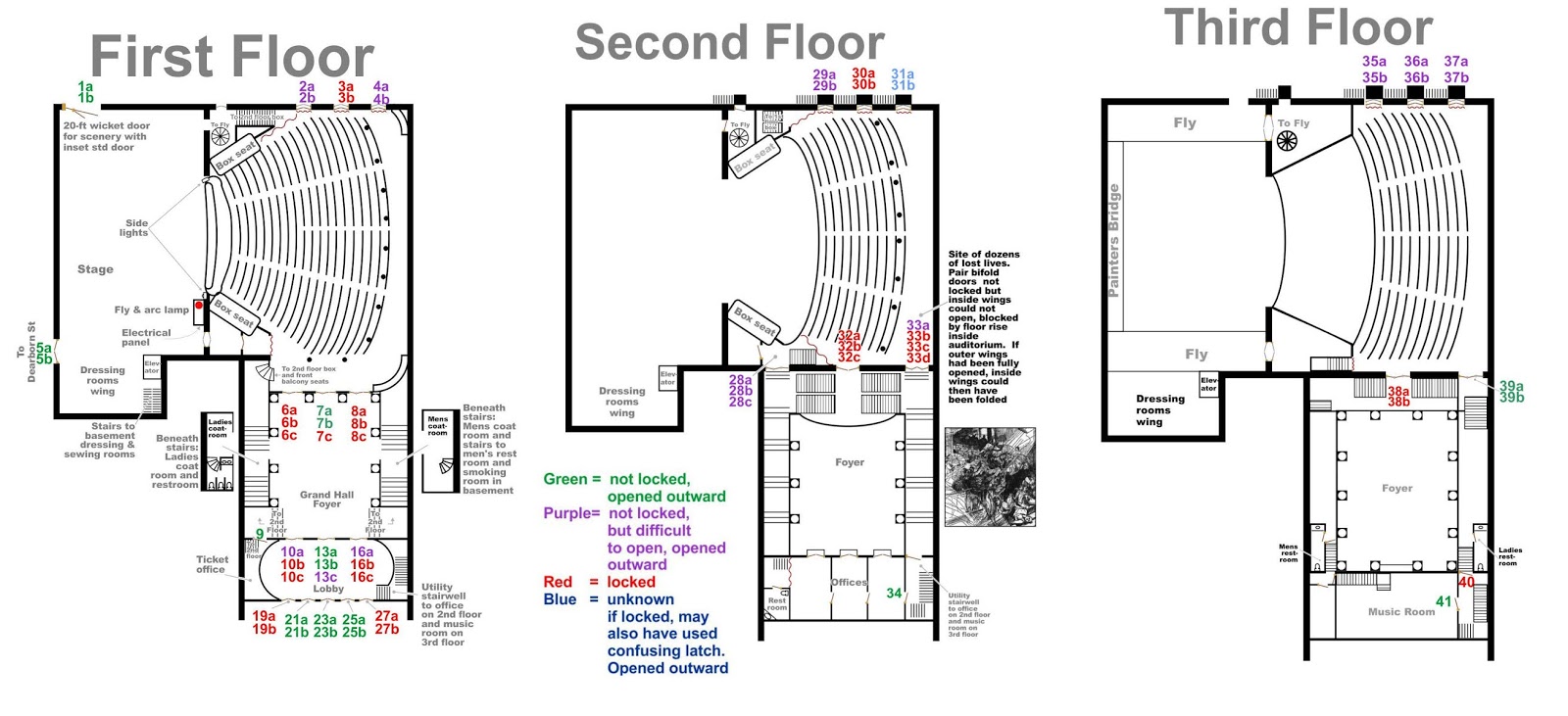 Disasterous History: The Iroquois Theater Fire. Fireproof Firetrap ...