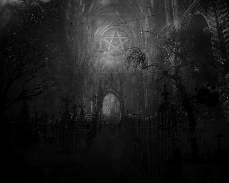 Gothic Room Dark wallpaper | Scary Wallpapers
