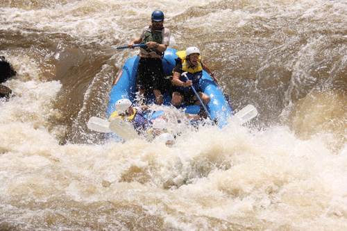Fabricating Nature with Marilyn Wall: Whitewater Rafting Bull Sluice on ...