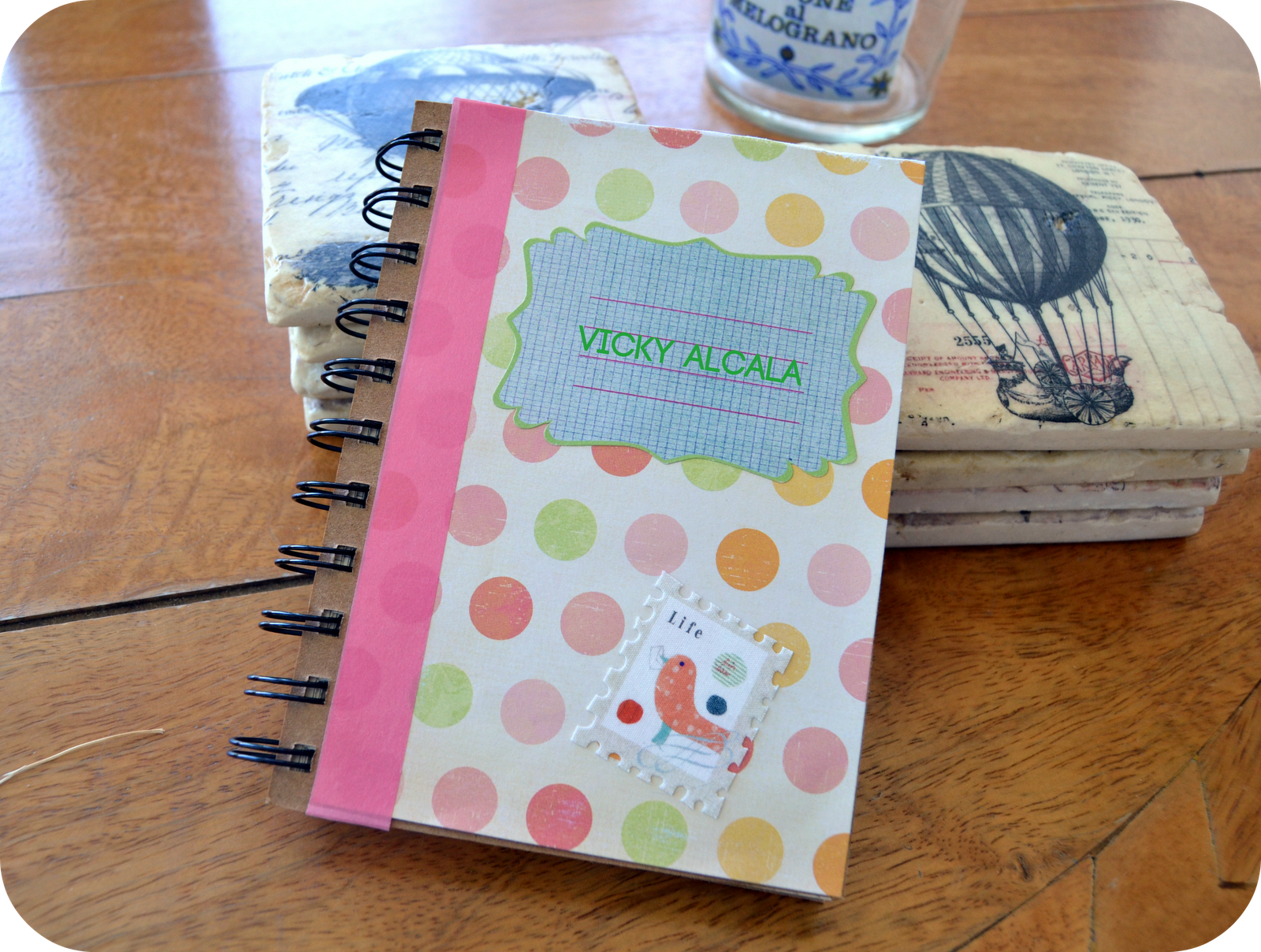 Como decorar un cuaderno por dentro - Imagui