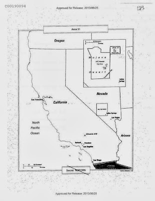 Mapada Área 51. Imagem: Popsci.