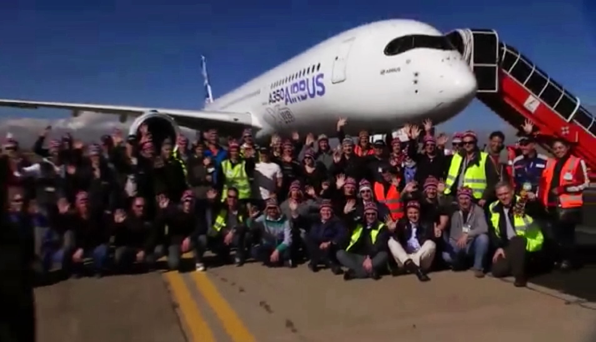 A350 XWB News: A350 Flight Test Instrumentation team. "Excel in Testing ...