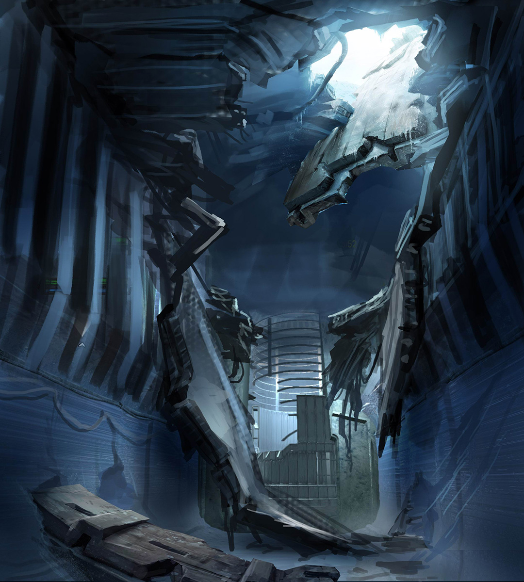 Beautiful concept art for Star Wars Hoth environment by very talented ...