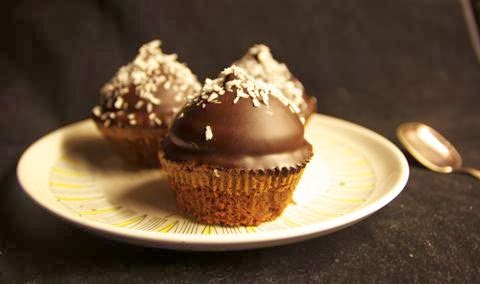 Mine Oppskrifter: Kokosbollecupcakes