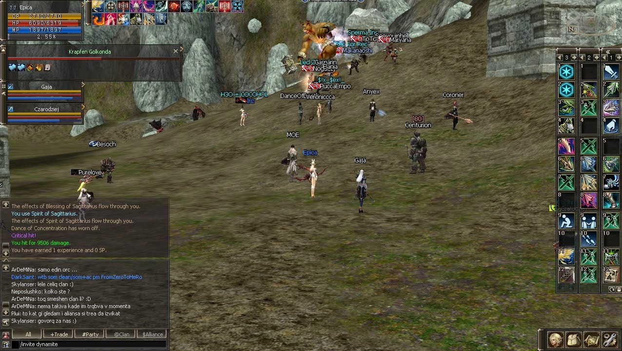 Lineage 2 - best mmo ever: Antharas, Golkondas, Rex, RB, Interlude ...