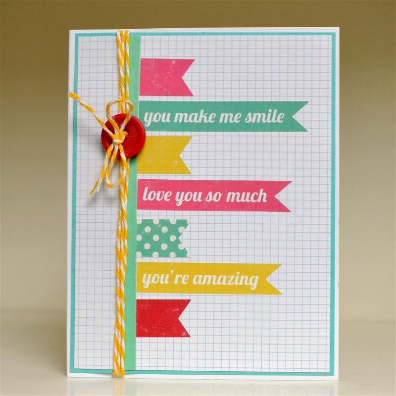 Capadia Designs: Cute and Simple Card Made with Square1