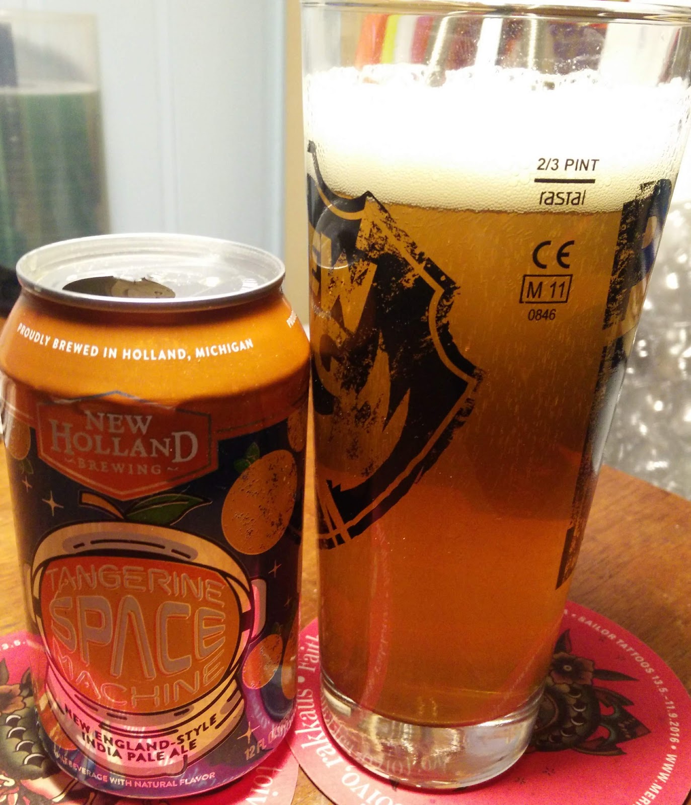 Napostellen: New Holland Tangerine space machine 6,8%