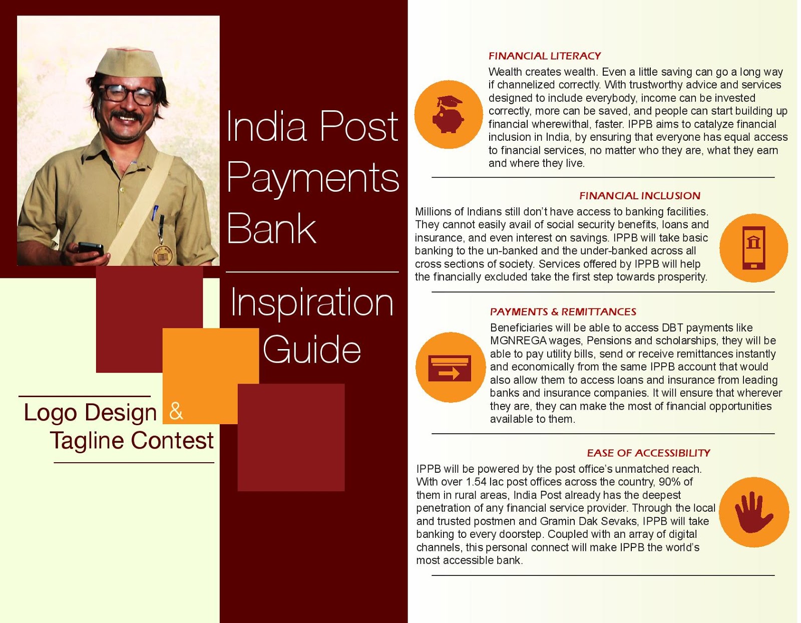 Bonala Kondal: Logo Design and Tagline Competition for India Post ...