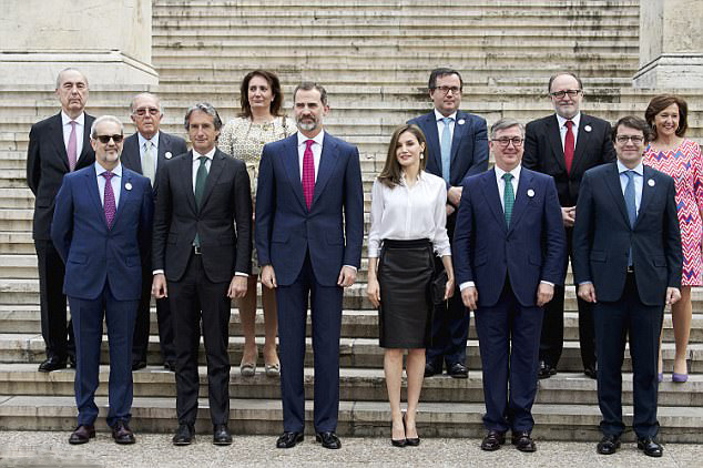 Royal Family Around the World: Spanish Royals Arrive The National ...
