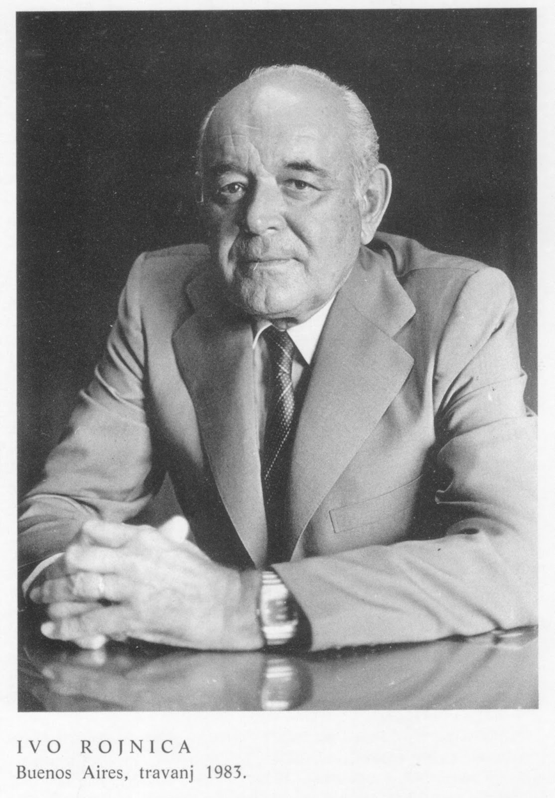 Historia de Studia Croatica: 131 Rojnica Ivo (1915-2007)