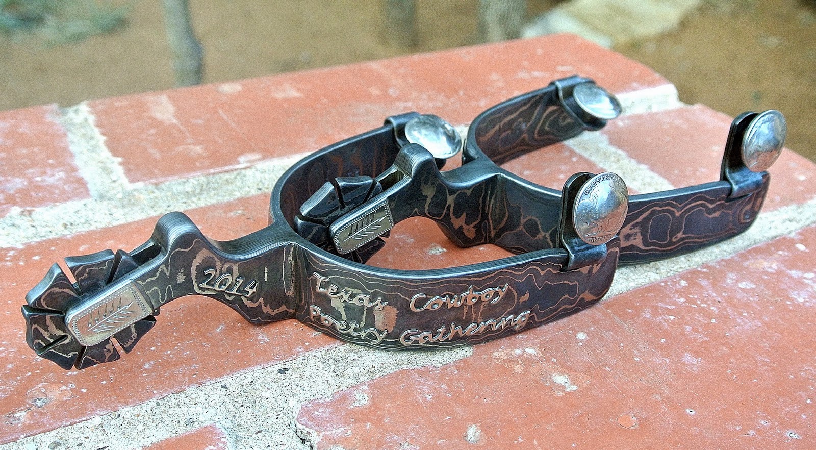 Chad's stuff: Damascus spurs