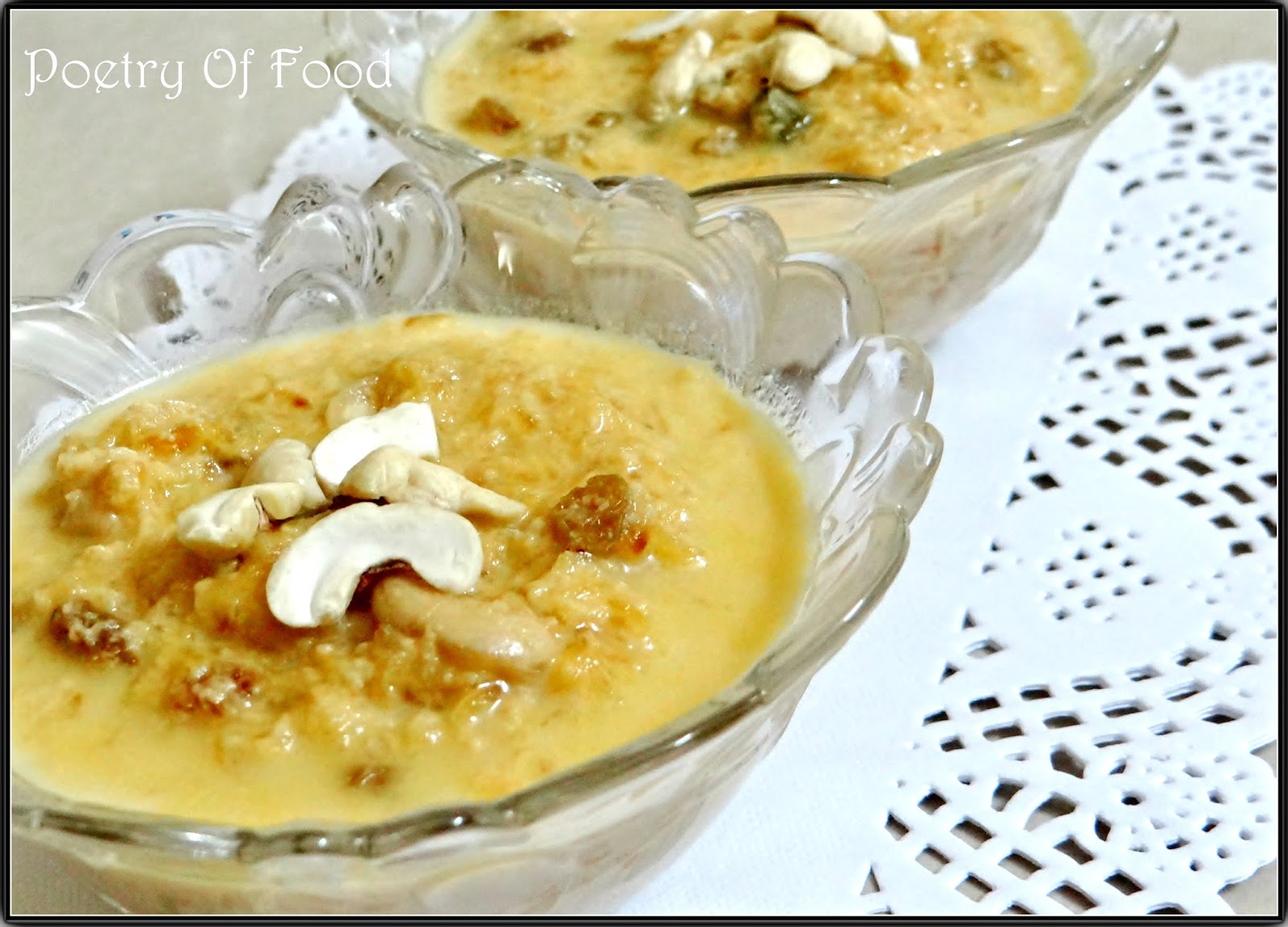 Poetry of Food: Apple Kheer/ Apple Rubdi/ Apple with Sweetened Milk ...