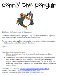The Very Busy Kindergarten: Penny the Penguin