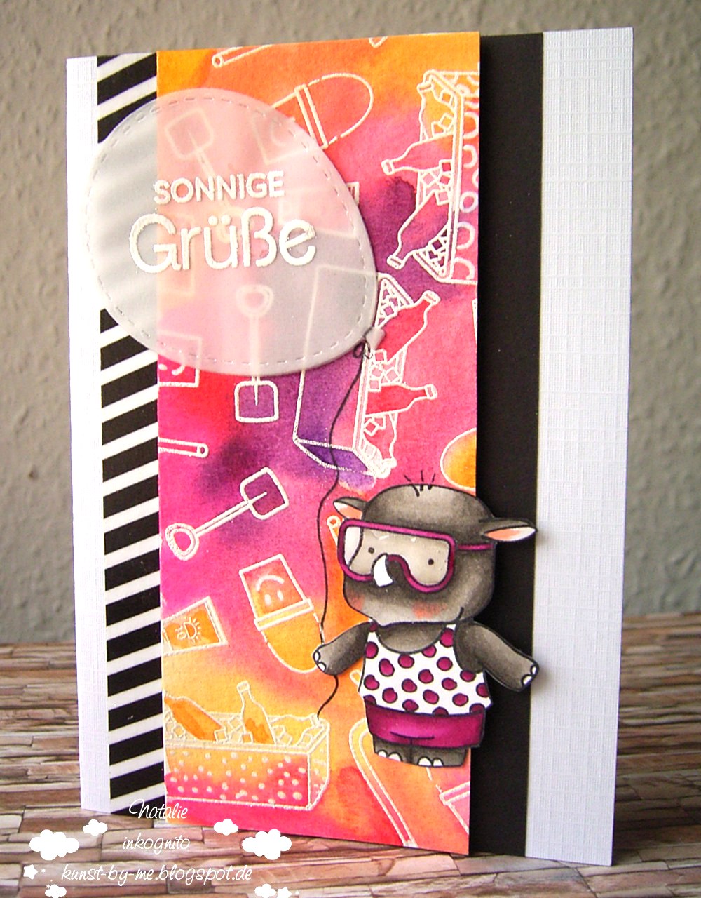 INKognito ~ Cards by Natalie: DT: sonnige Grüße / sunny greetings (for ...