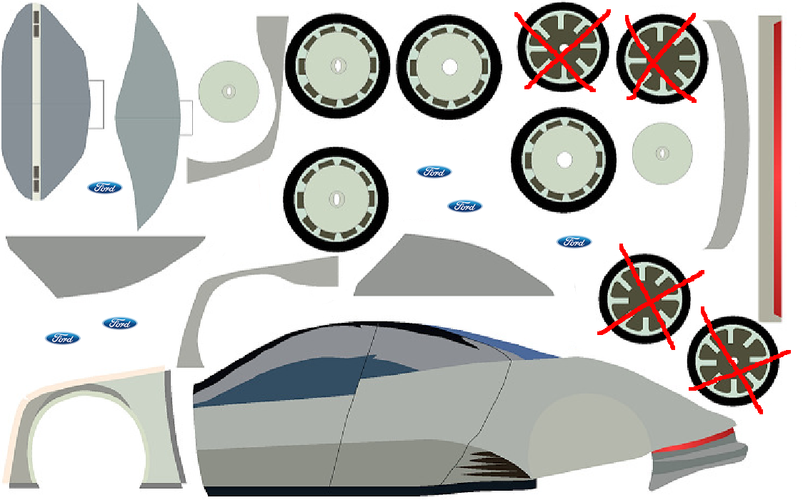 papermodelmatersexclusive's: another beautyfull concept is this 1996 ...