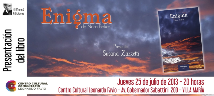 Noticias Deportivas : Nora Baker publica un nuevo libro!