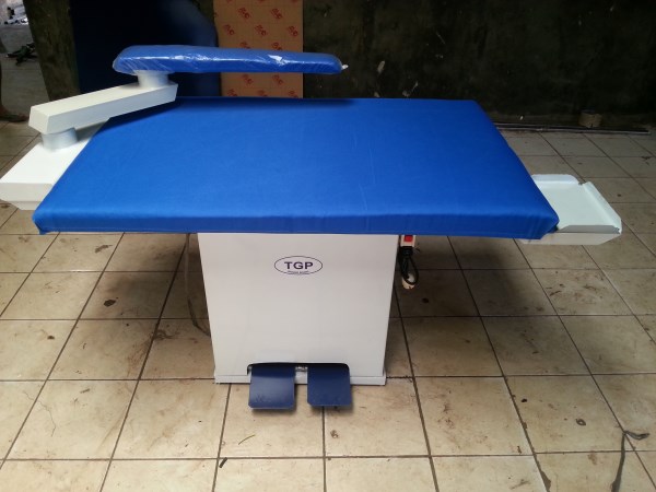 PABRIK MESIN GARMENT dan LAUNDRY: vacuum table meja setrika uap