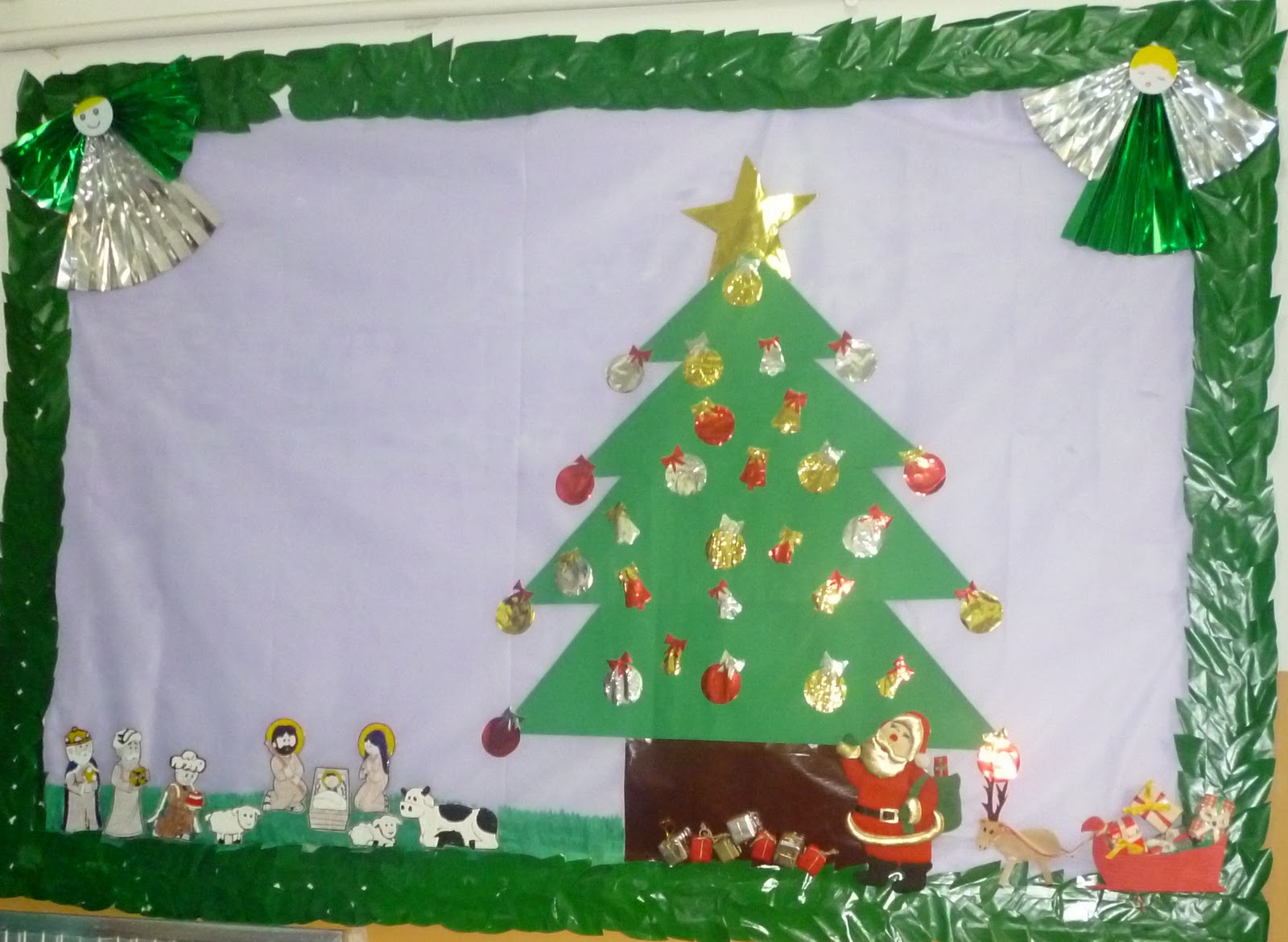 Mural Natal Ed Infantil - RETOEDU