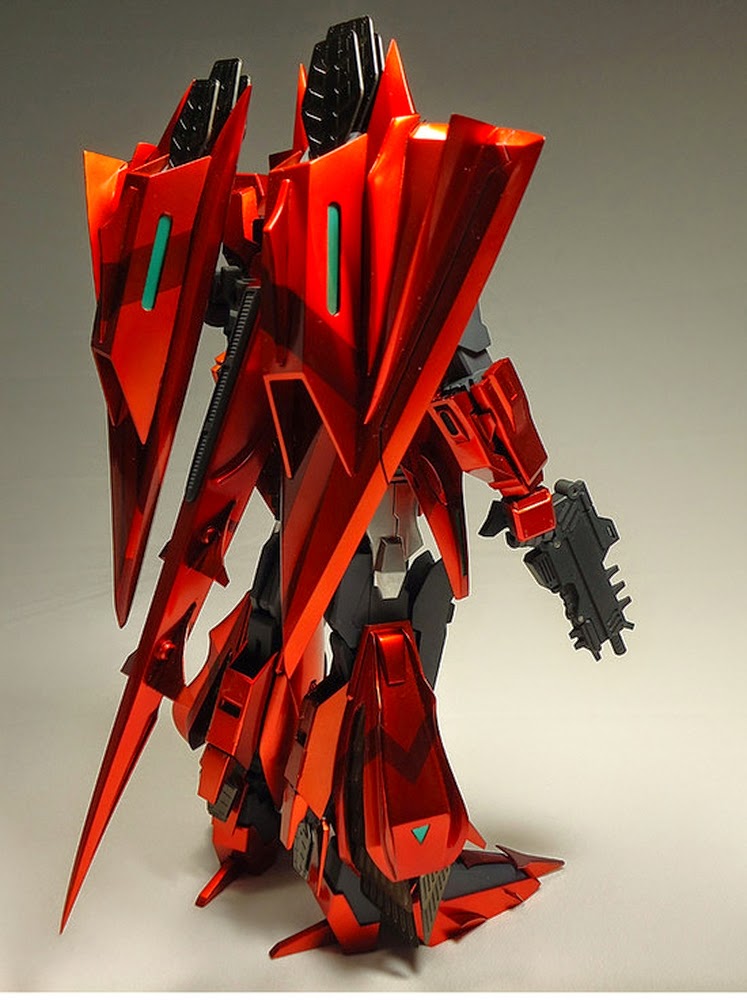 Custom Build: 1/100 Zeta Gundam "Red Snake ver." Gundam EVOLVE ver.