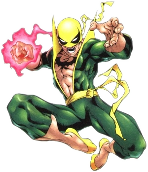 comic cartoons: Iron Fist