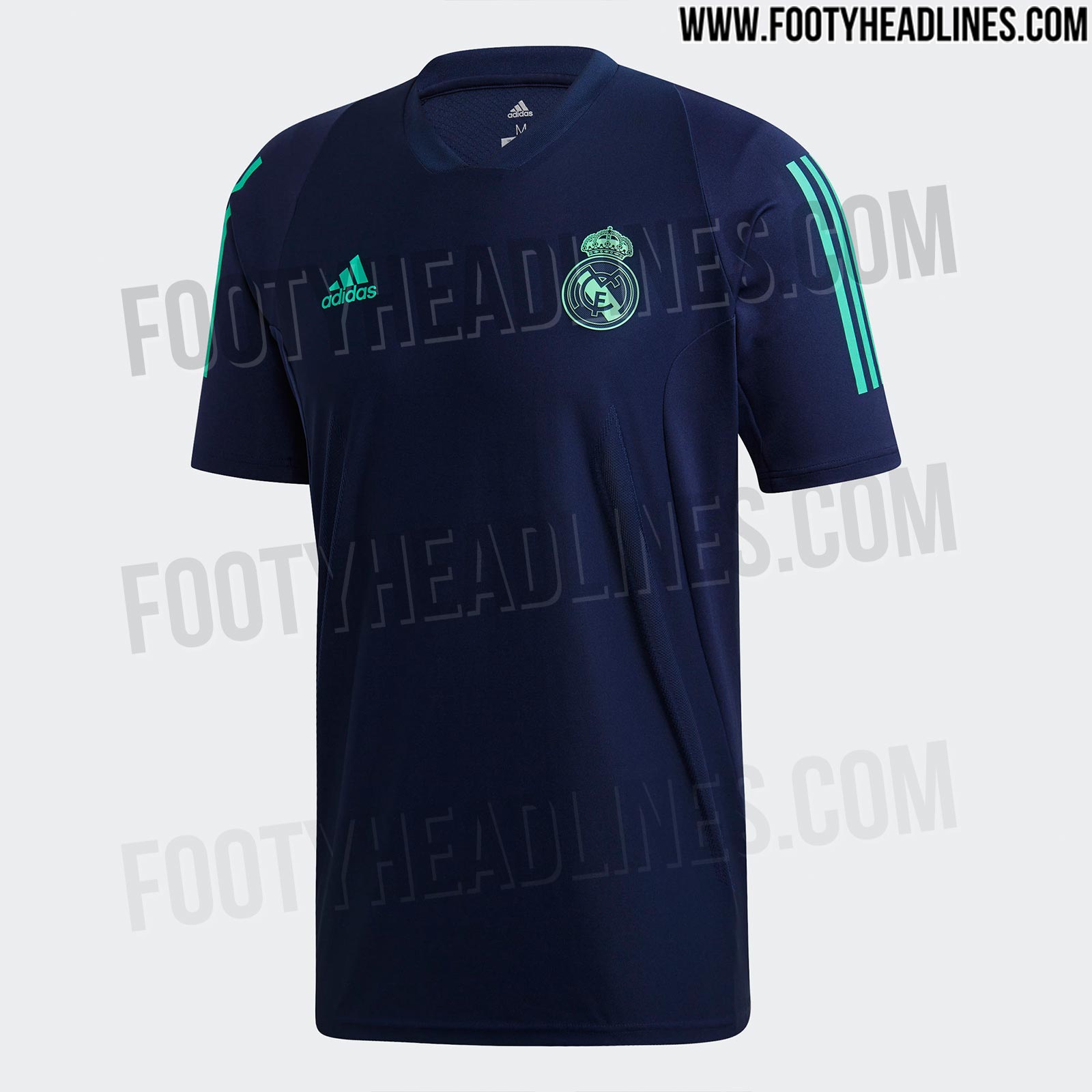 Adidas Real Madrid 19-20 Champions League Training Kit Leaked - Third ...