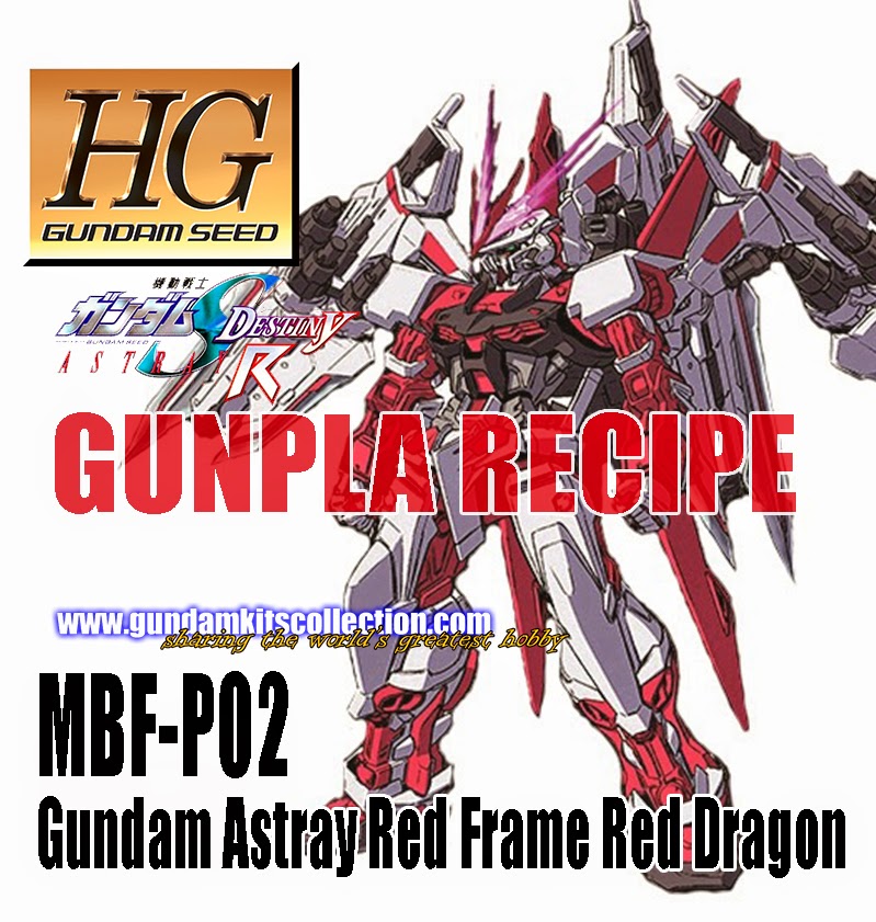 Gundam Recipe: 1/144 Gundam Astray Red Frame Red Dragon