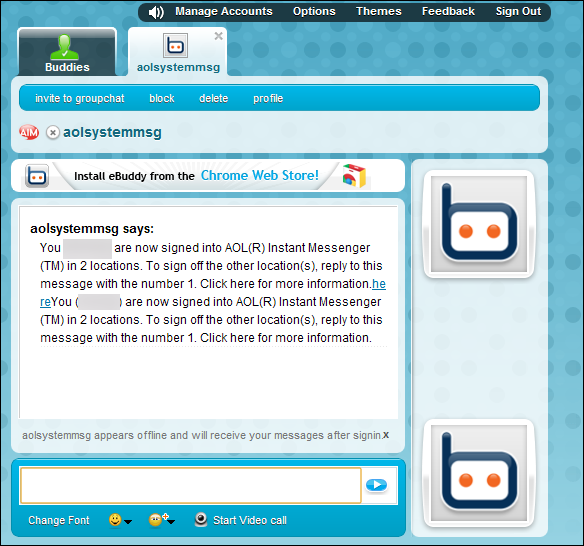 Ebuddy messenger for facebook chat - letsholoser