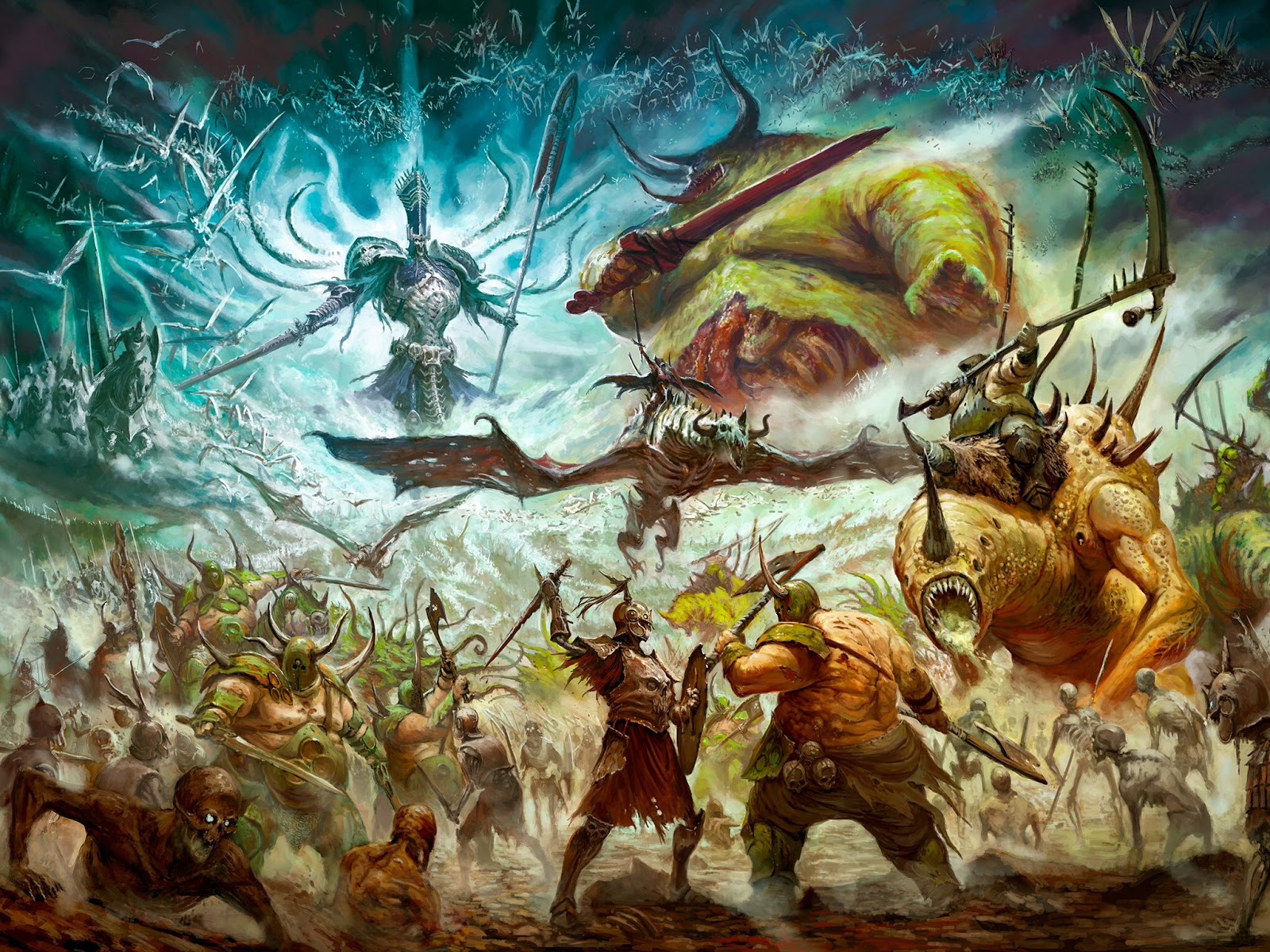 Well of Eternity: Artworks From Age of Sigmar XIX - Maggotkin of Nurgle