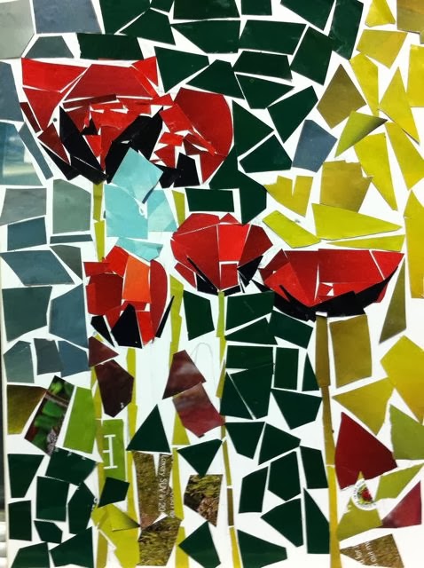 Room 101 Art: Magazine mosaics, ages 9-12
