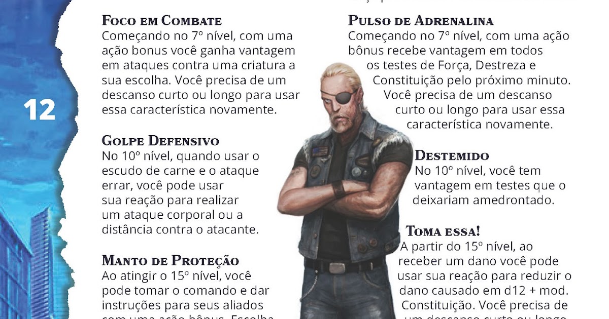 D20 Moderno - Classes Avançadas ~ D&D 5e