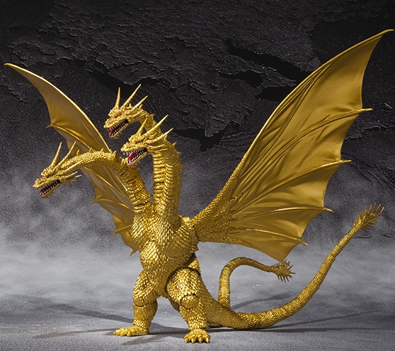 The Kaiju Planet: S.H. MonsterArts King Ghidorah (Special Color Ver ...