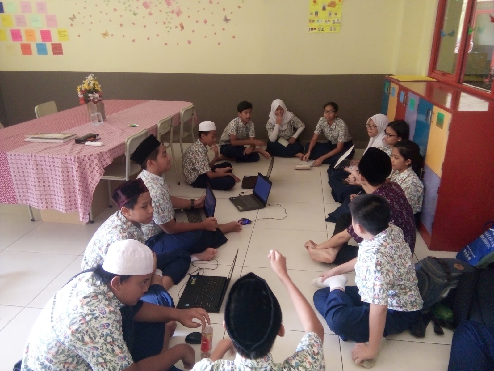 Rapat Awal Tahun | OSIS SMP INTI QUANTUM INDONESIA