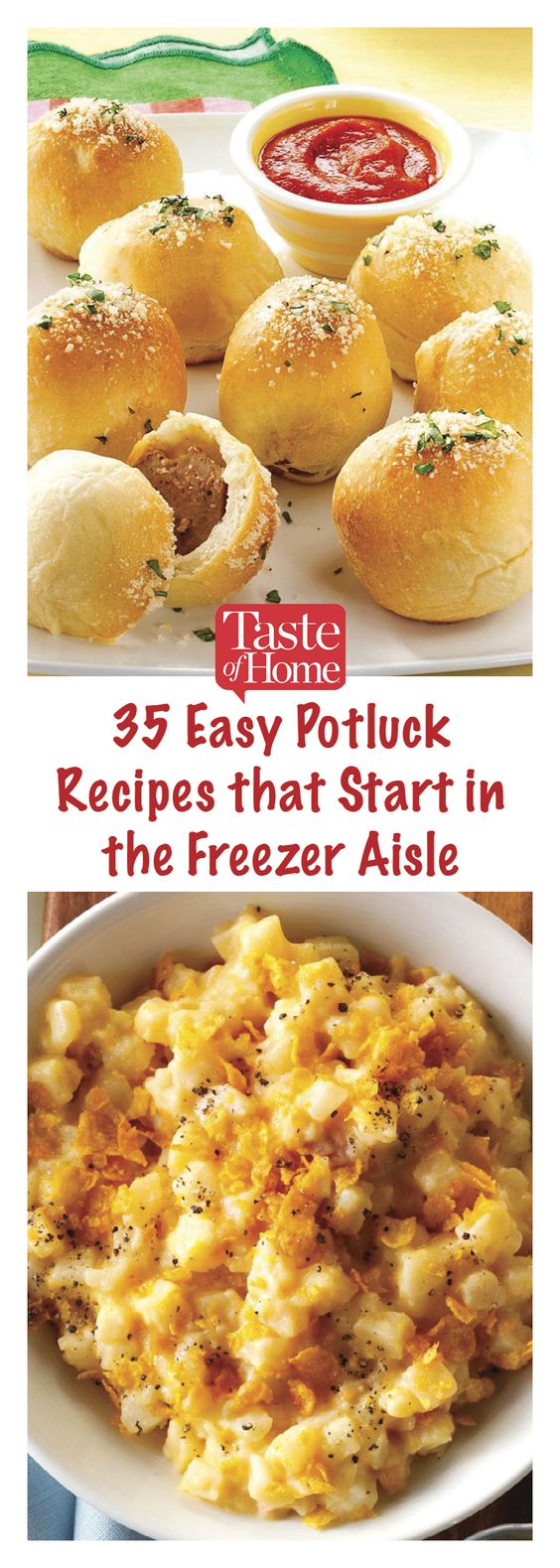 35 Easy Potluck Recipes that Start in the Freezer Aisle - Recipes ...