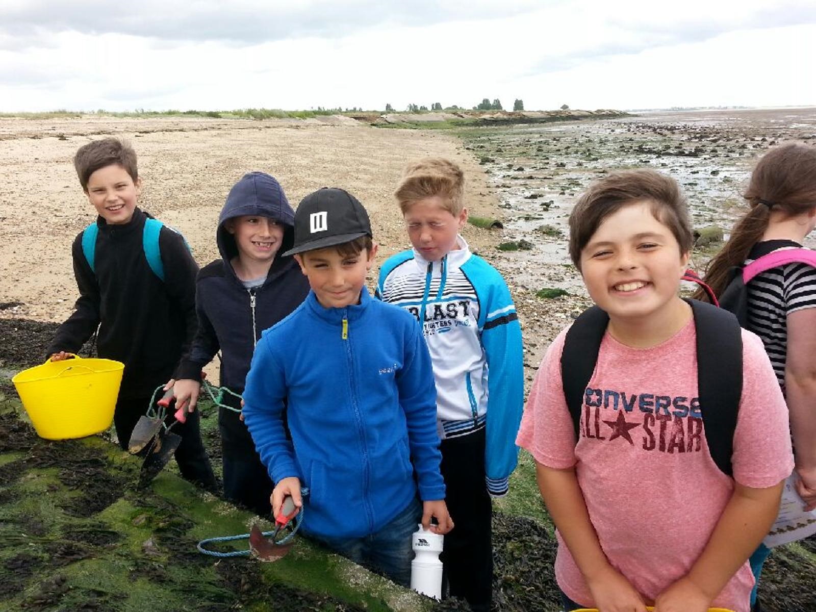 Mead Primary: Mersea- Fun on the beach