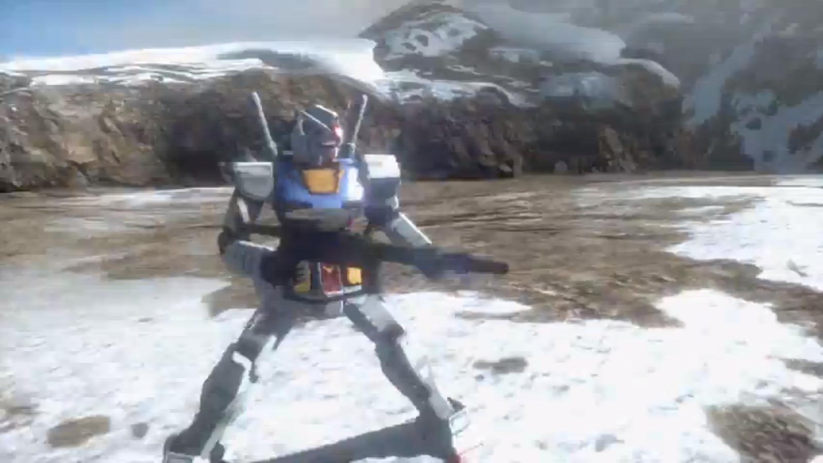 Gundam Breaker working title for PS3 and PSV