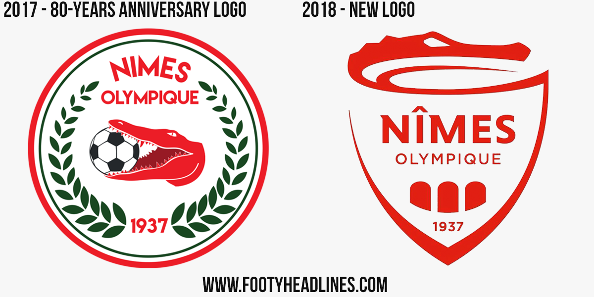 All-New Nîmes Olympique 2018 Logo Revealed - Footy Headlines