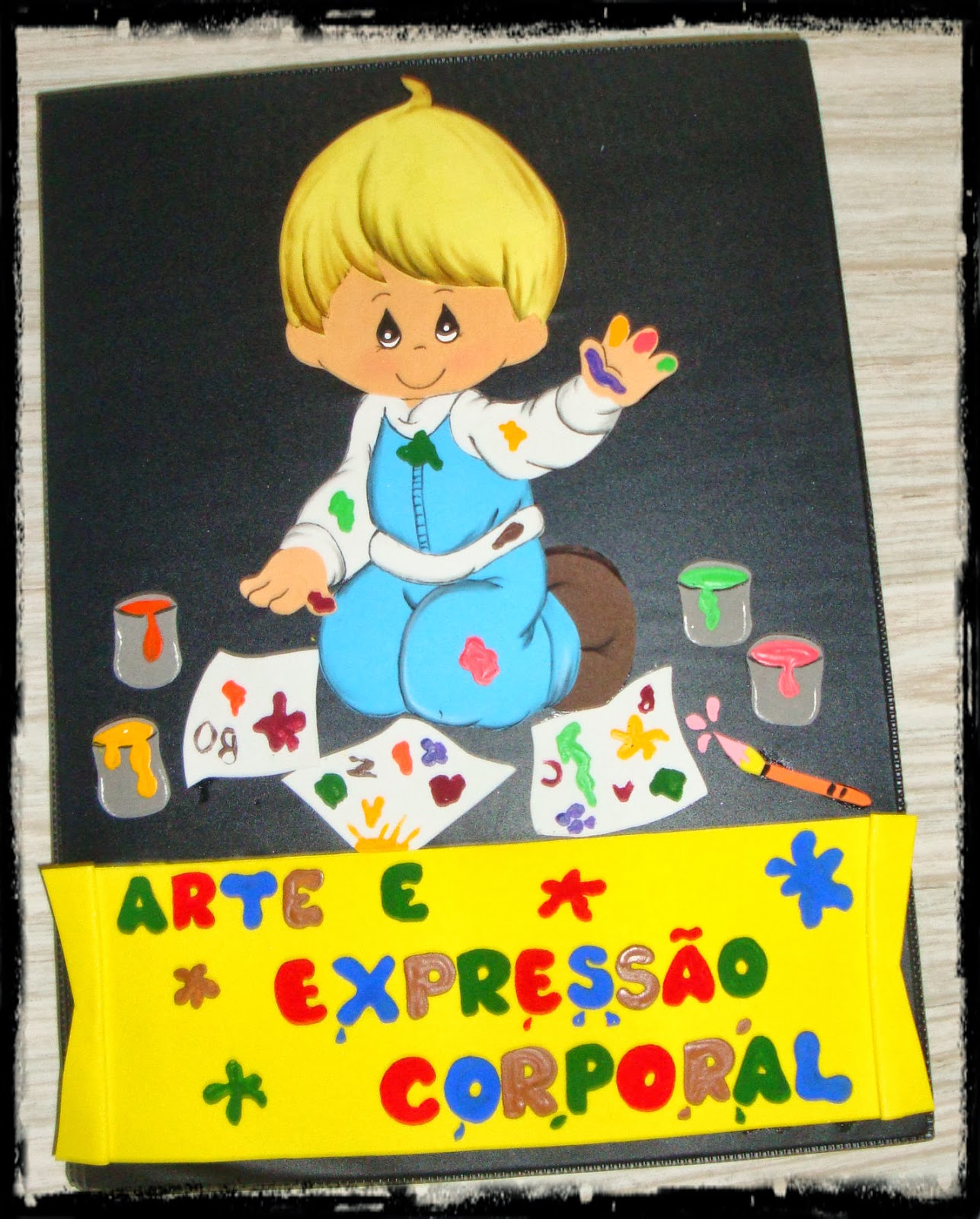 Lu artes: Capa em EVA para Portfólio