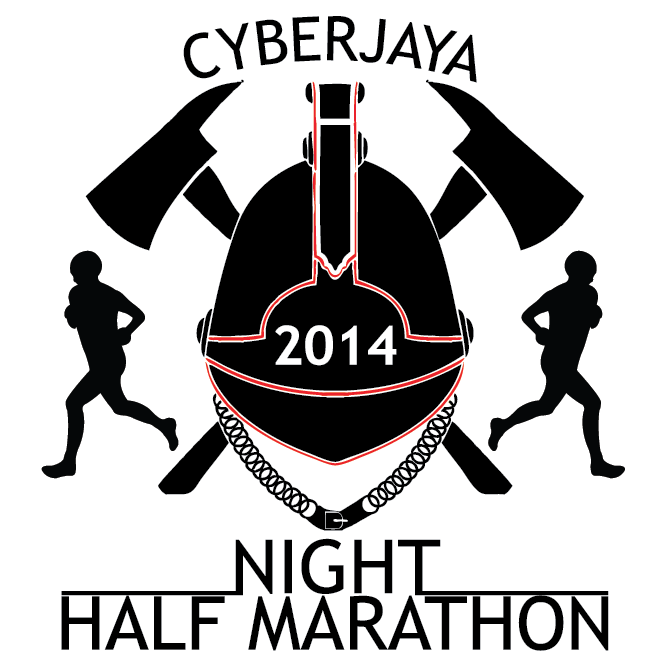Fat Old Man Running: Fire Fighter Cyberjaya Night Half Marathon 2014