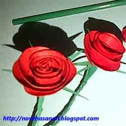 16+ Contoh Bunga Mawar Dari Kertas Karton yang Mantul! - Informasi ...